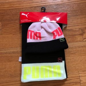 Puma | Accessories | Puma Hat And Scarf Set | Poshmark